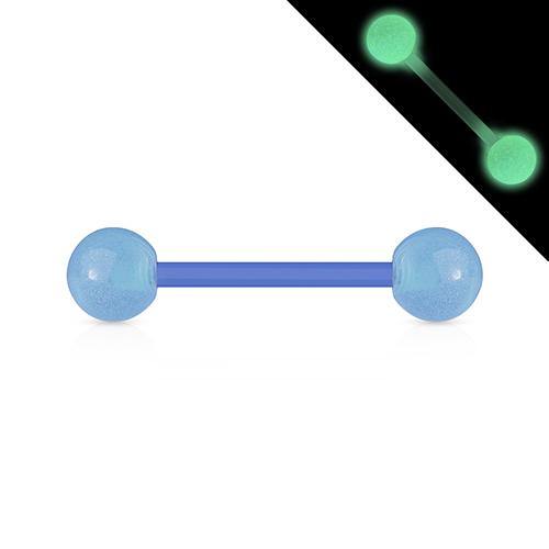 Glow-in-the-Dark Bioflex Barbell | Tulsa Body Jewelry