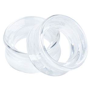 Clear Glass Tunnels | Tulsa Body Jewelry