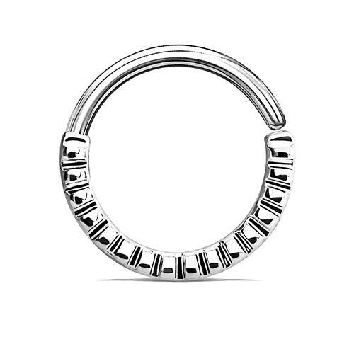 Grooved Continuous Ring | Tulsa Body Jewelry