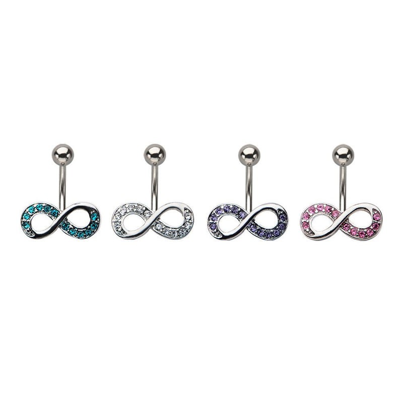 Infinity Belly Button Rings