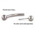16g Titanium Curved Barbell Post | NeoMetal Body Jewelry – Tulsa Body ...
