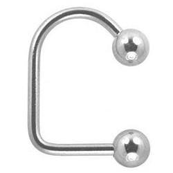 14g Stainless Lip Loop | Tulsa Body Jewelry