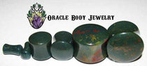 Bloodstone Plugs by Oracle Body Jewelry | Tulsa Body Jewelry