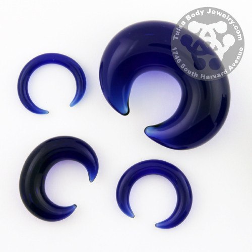 Blue Septum Pincer by Glasswear Studios | Tulsa Body Jewelry