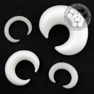 White Septum Pincer by Glasswear Studios | Tulsa Body Jewelry